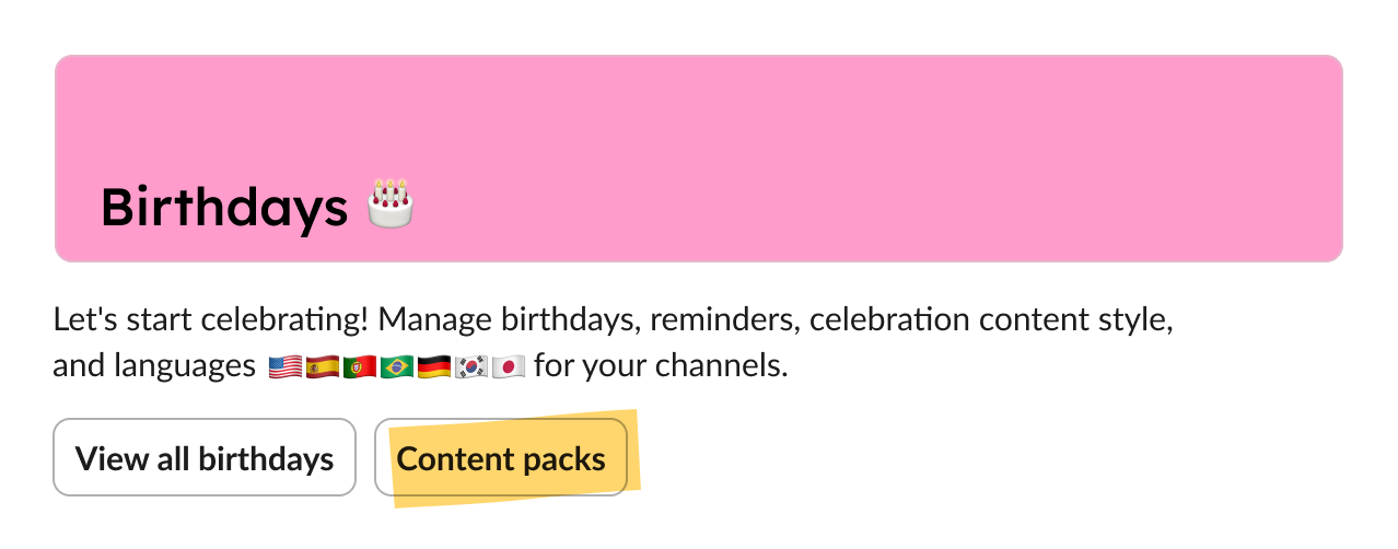 Slack Birthday Bot setup - automated birthday and anniversary cards ...