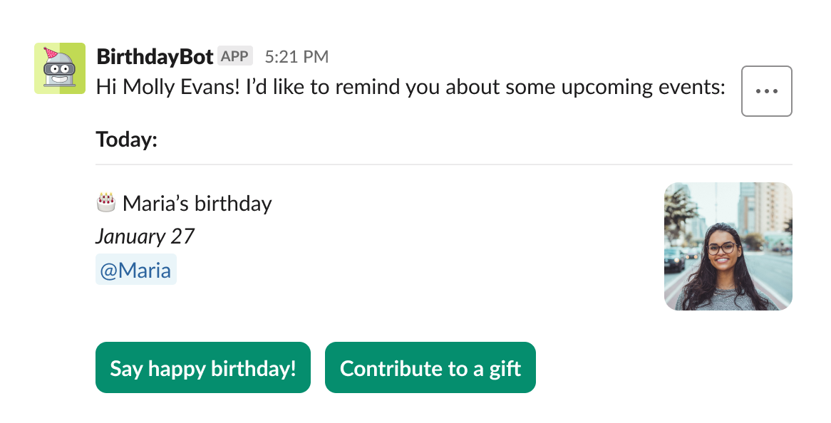 Slack Birthday Bot setup - automated birthday and anniversary cards ...