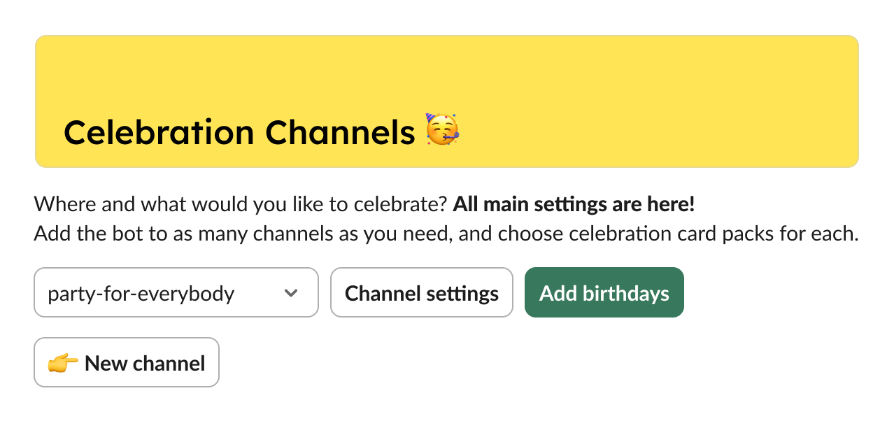 Slack Birthday Bot setup - automated birthday and anniversary cards ...