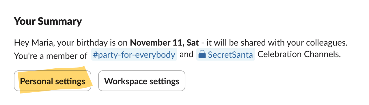 Slack Birthday Bot setup - automated birthday and anniversary cards ...