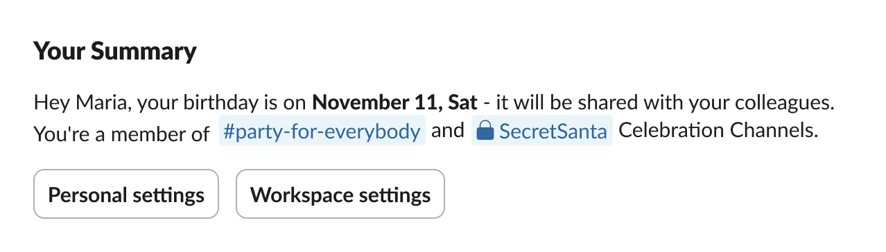 Slack Birthday Bot setup - automated birthday and anniversary cards ...